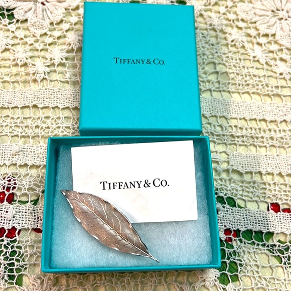 Tiffany & Co. | Accessories | Tiffany Co Leaf Bookmark | Poshmark